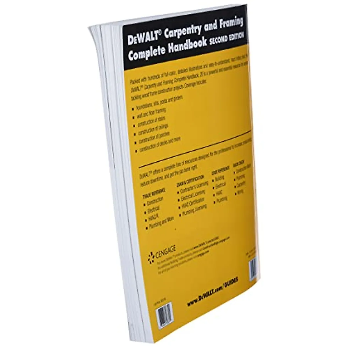 DEWALT Carpentry and Framing Complete Handbook