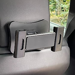 SmartProduct Car Tablet Holder compatible for Volvo XC90 XC60 V90 V60 S90 S60 (model 2017 or newer), Back Seat Headrest Mount compatible with all iPad Pro Air Mini, Galaxy Tabs, 4.7-12.9" Tablets