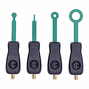 Kadimendium 4Pcs Near Field Probe EMI EMC Pre Certified Magnetic Field Test Tool Magnetic Field Probes Set 30MHz‑3GHz KCR20B Magnetic Field Antenna