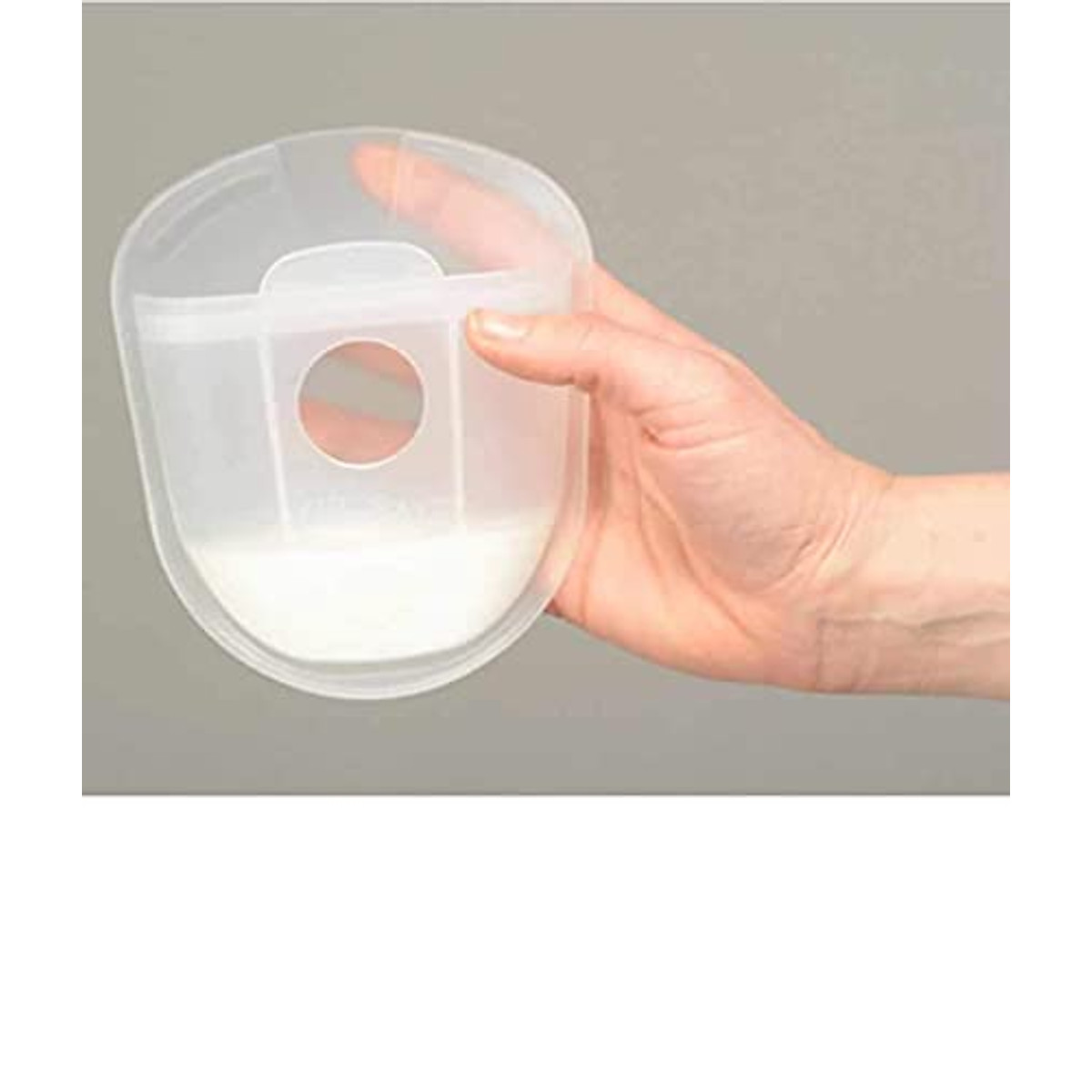 Fairhaven Health Milkies Milk-Saver, Milk Catcher for Breastmilk, Shell to Collect Leaking Breastmilk, Collector Cup for Nursing & Breastfeeding, Saves Up to 2 Ounces of Leaking Liquid Gold, Silicone-Free