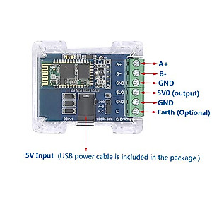 DSD TECH SH-B20 RS485 to Bluetooth SPP Adapter Support Android and Windows OS