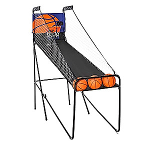 Soozier Basketball Hoop Arcade Game with Electronic Score Board for 1 to 2 Players
