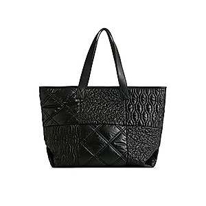 Desigual Accessories Fabric Shopping Bag, Black