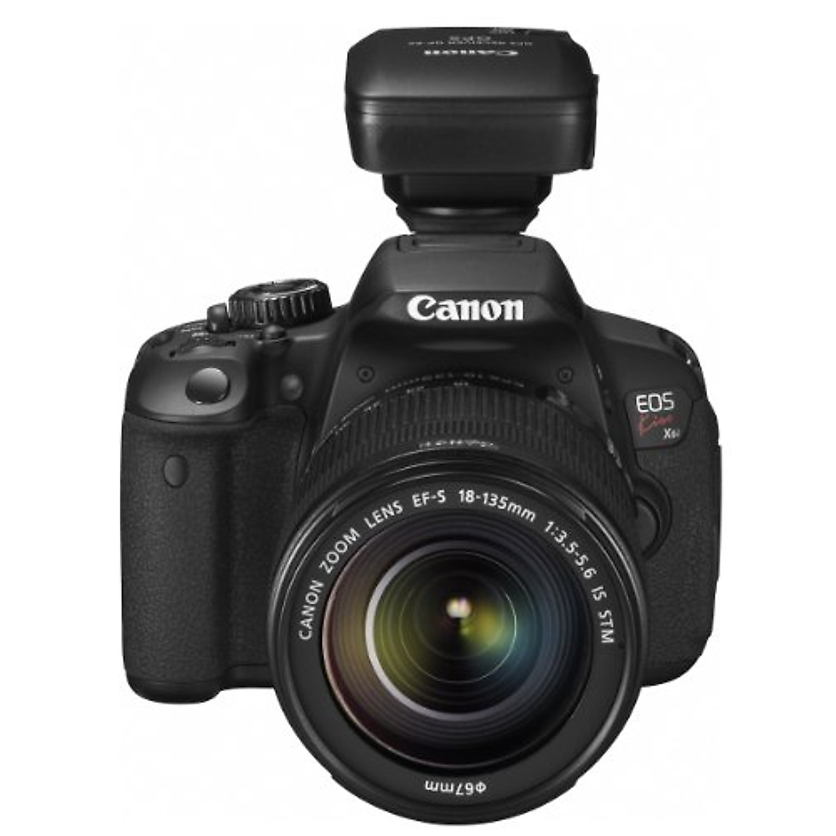 Canon DSLR Camera EOS Kiss X6i with EF-S 18-135mm IS STM Lens Kit - International Version (No Warranty)