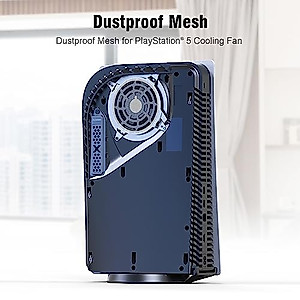 ACIDALIE PS5 Fan Dust Filter-with 4PCS Brand New Breathable Ventilation
