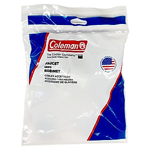 Coleman Water Carrier Jug Replacement Faucet Assy (5-Gallon, Blue)