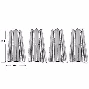 Replacement Stainless Steel Heat Plate for Select Napoleon Napoleon 730, TR485, TR485RB, TR485RSB (4-PK) Gas Grill Models