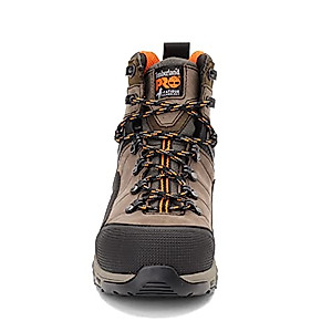 Timberland PRO mens Hypercharge Trd 6" Composite Safety Toe Waterproof Industrial Hiking Work Boot, Brown Canteen, 11 US