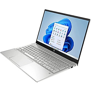 HP Newest Pavilion 15.6" FHD IPS Touchscreen Display Laptop AMD Ryzen 7 5825U(Beat i7-1185G7), Backlit KB, W/ Stylus -32GB DDR4 RAM, 2048GB PCIE SSD, - Windows 11 Home - Silver