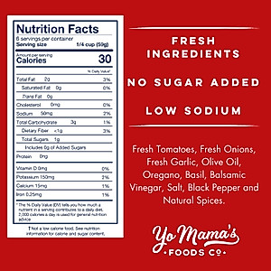 Yo Mama's Keto Pizza Sauce & Keto Pizza Crust Bundle - Just 2g Net Carbs Per Serving - The Easy Keto Pizza Night Kit - Incredible Pizza Taste and Texture - Low Carb - Zero Added Sugar - Non-GMO Sourced (One 12.5 oz. Jar Yo Mama's Pizza Sauce, One Pouch Mo