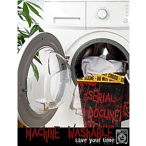 InnoBeta Serial Killer Gifts, Serial Killer Blanket, This is My Serial Killer Documentaries Watching Blanket, Gift for True Crime Lovers, Women, Men, Soft Throw Blanket 50"x65"