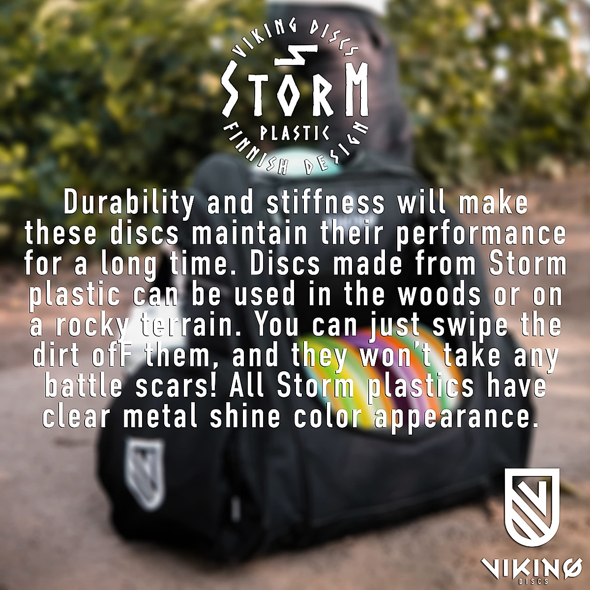 Viking Discs 8-Disc Set in Storm Plastic - Disc Golf Equipment Bulk Set