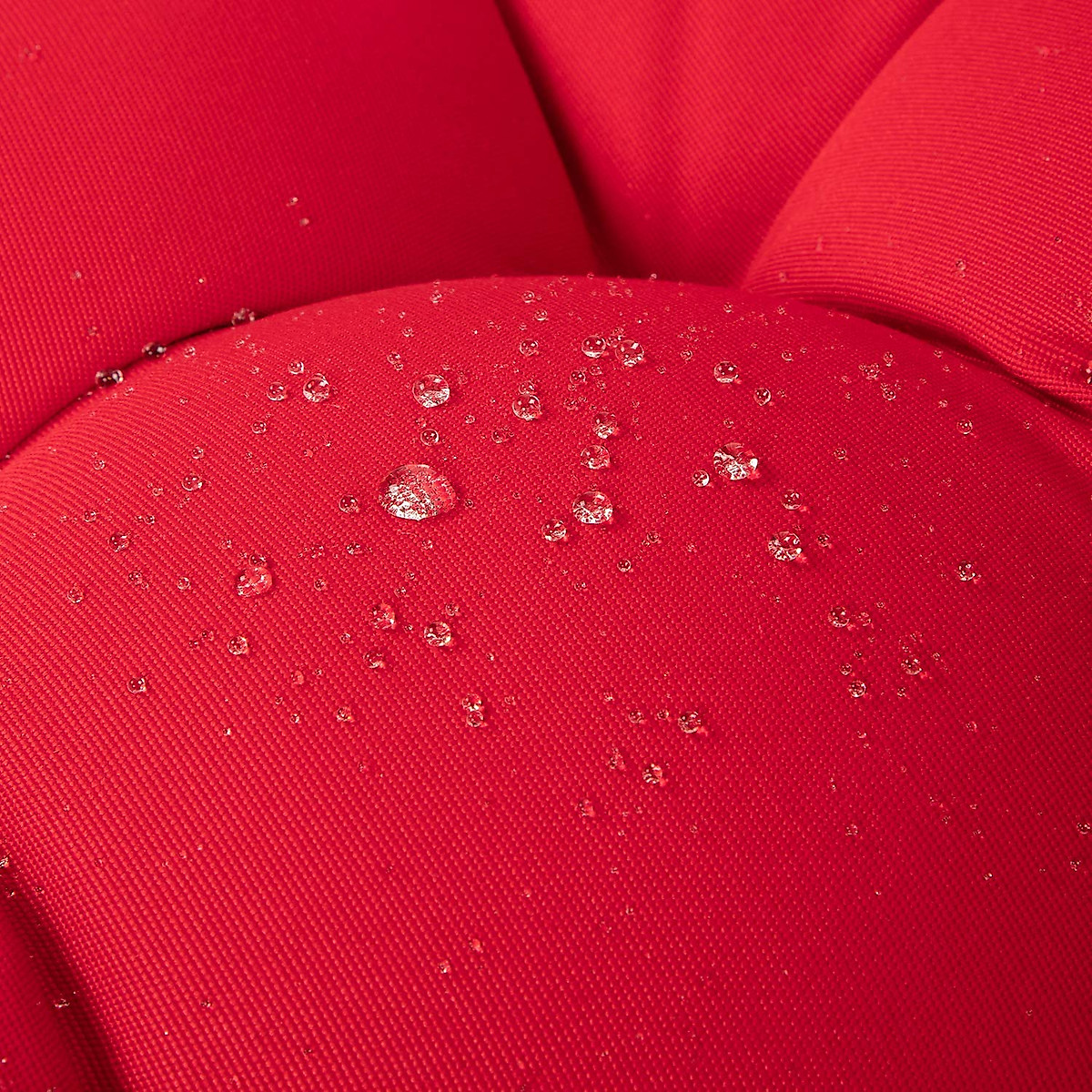 ARTPLAN All Weather Chair Outdoor Cushions Wicker Tufted Pillow with Back for Outdoor Furniture