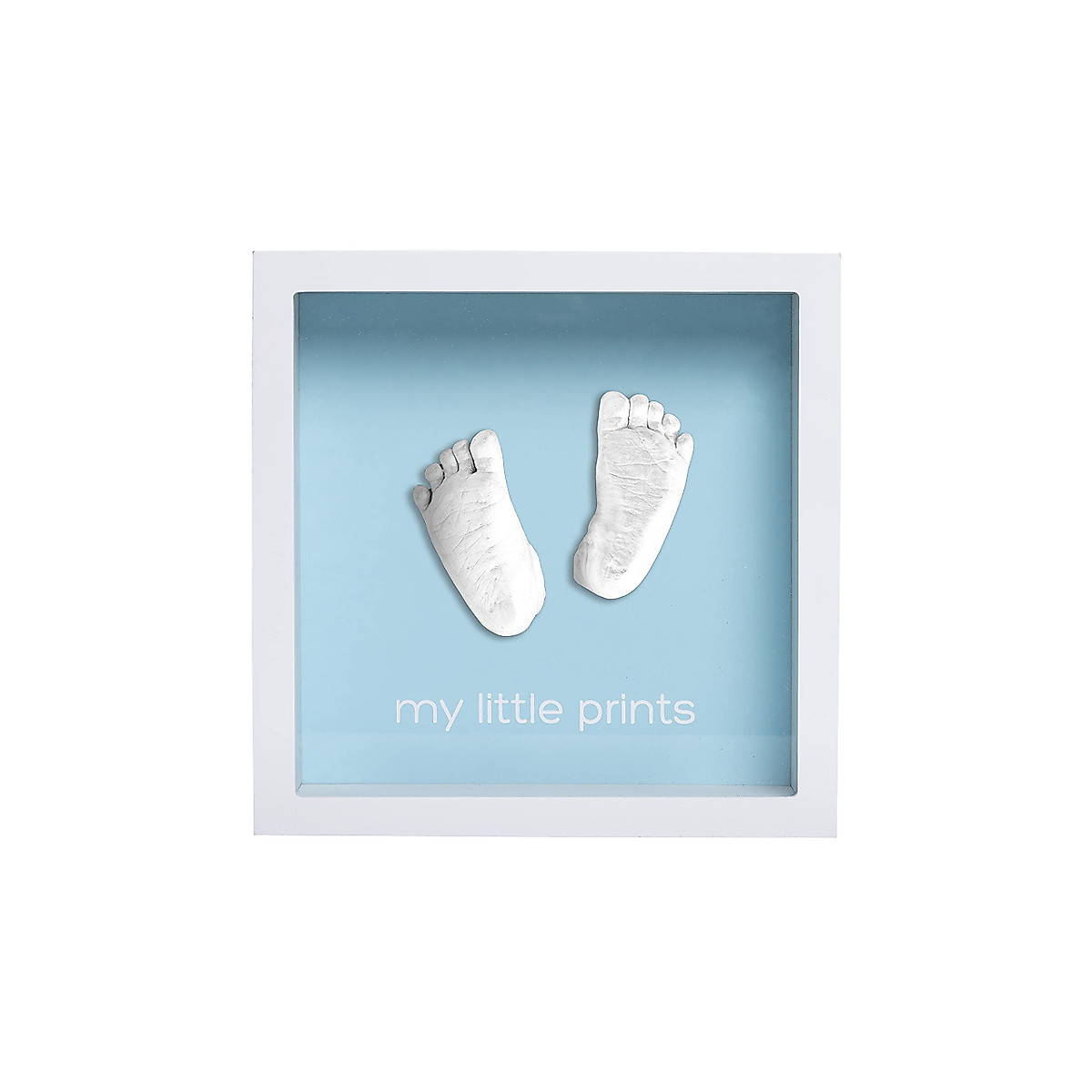 Pearhead Baby Hand and Foot Casting Kit, Newborn Keepsake Frame for Baby Girl or Boy