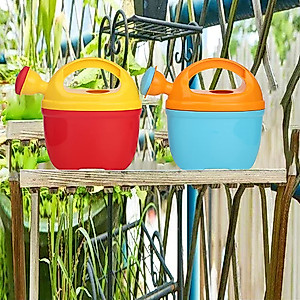Anzmtosn Jumbo Watering Can for Kids - Beach Sand Toys Garden Play Time or Practical Use - Childs ABS Plastic Plant Garden Watering Can - Small Water Can for Boys Girls, Perfect for Easter Gift