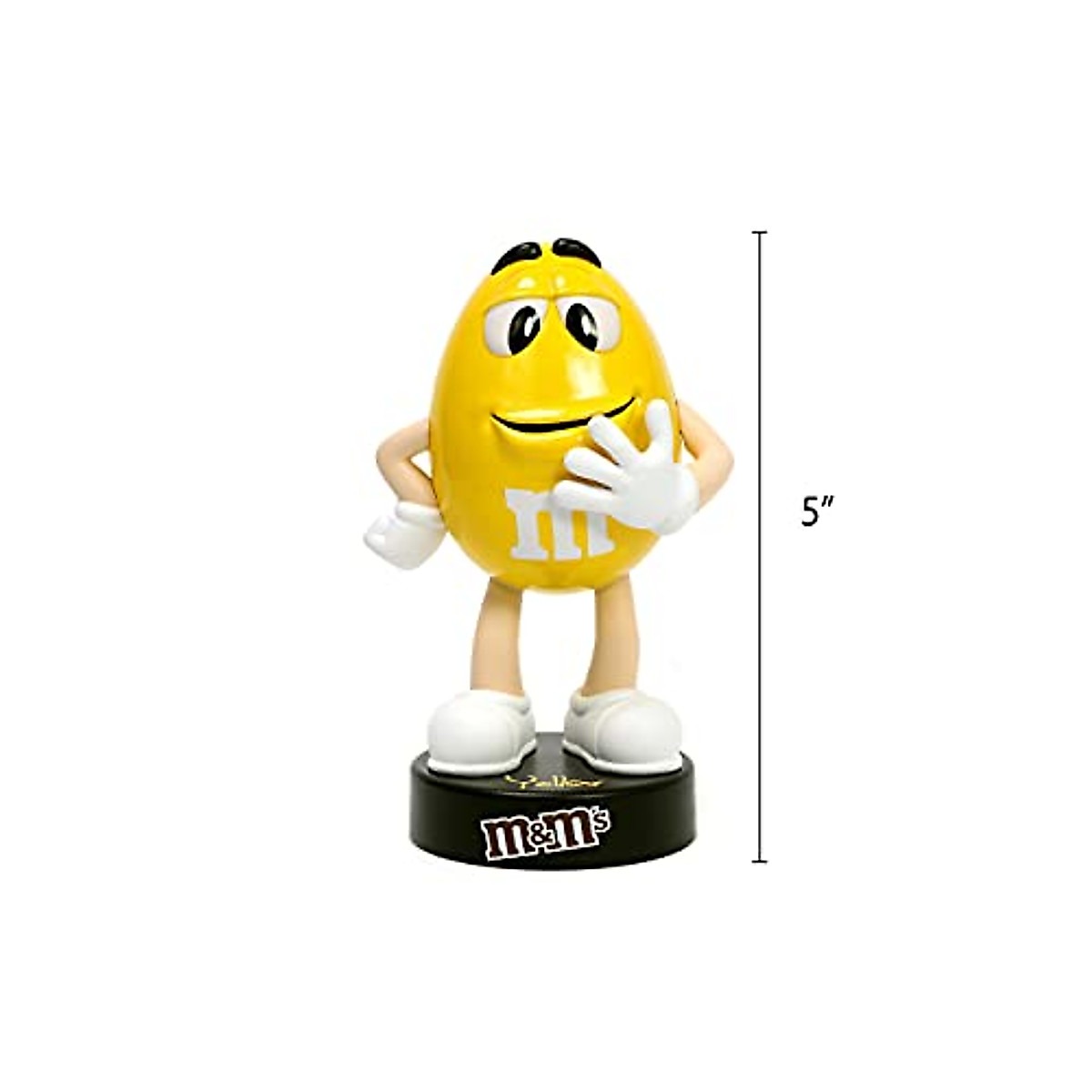 Jada Toys M&M’S Yellow 4-Inch Metals Die-Cast Metal Figure