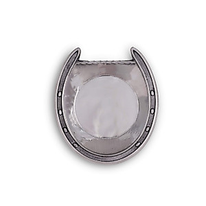 Arthur Court Designs Aluminum Lucky Horseshoe Nut Candy Bowl 5.25 inch Long