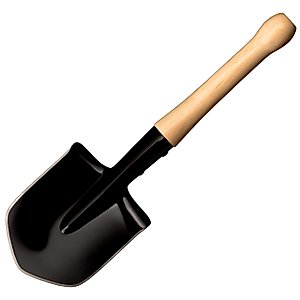 Cold Steel Spetsnaz Tactical Camp Shovel Tool for Camping, Survival and Outdoors, Special Forces Shovel