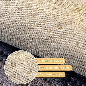 Sectional Couch Covers Sectional Couch Covers, L/u Shape Sofa Slipcover Water Resistant Furniture Protector Cover 2/3/4 Cushion Armrest Backrest (only 1 Piece) (Color : Light Blue, Size : 70X150CM)