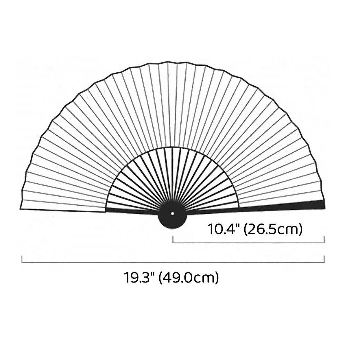 RAN Folding Fan with Floral and Bird Design, Bamboo Pocket Purse Hand Fan, Silk Fabric Handheld Fan with Fabric Pouch (Color : Multi-Colored, Size : 10.4")