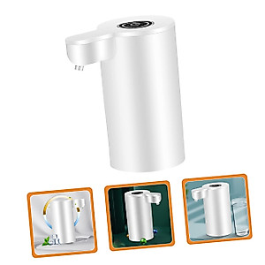 Uonlytech 4 Sets Barreled Water Pump Automatic Water Dispenser Portable Water Dispenser Water Machine Dispenser for Home Portable Water Fountain Water Bottle Pump Dispenser Water Jug Pump Pp