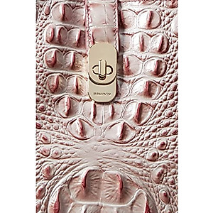 BRAHMIN Melbourne Fiora Satchel Pink Icing One Size
