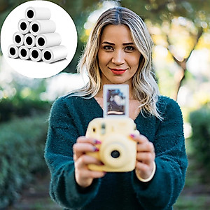 20 Pack Kids Instant Camera Refill Print Paper, 2.2 x 1.2 Inch Photo Printer Thermal Paper Rolls Print White Camera Paper Refill Compatible with VTech, Kidizoom, Dragon Touch Camera for Kids