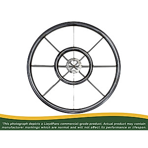 LloydPans 16 inch 8-Slice Pizza Cutter The Equalizer Multi-Blade Rocker Knife *Made for commercial use not intended for home use *