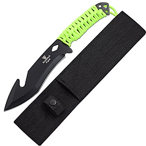Snake Eye Tactical Heavy Duty Full Tang Fixed Blade Outdoor | Hunting | Camping | EDC Knife (14)