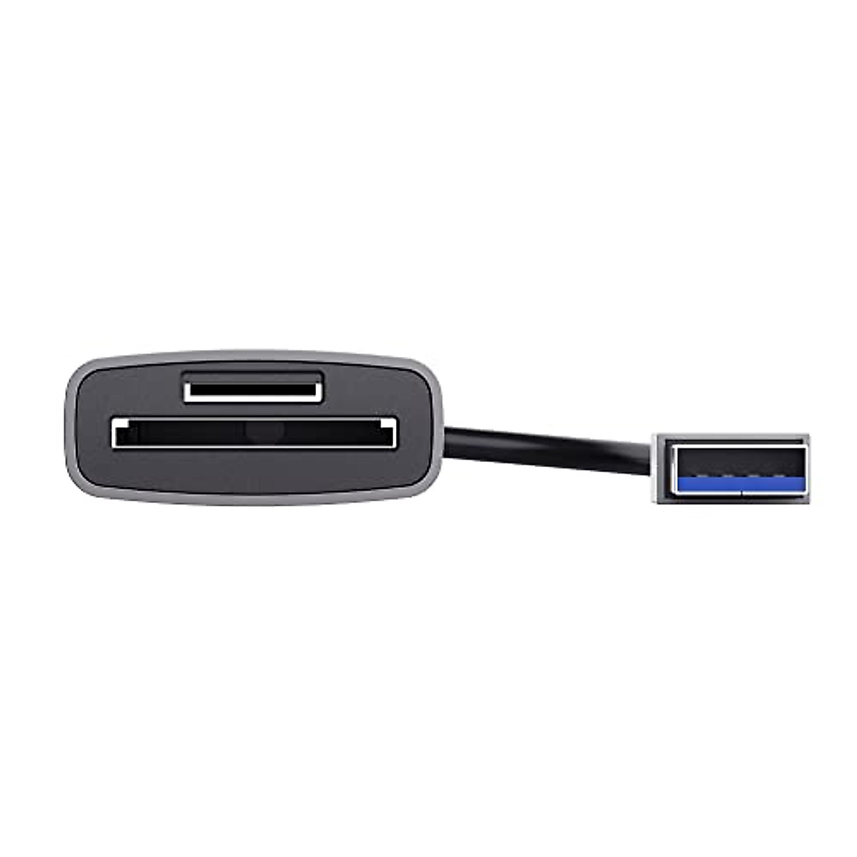 Trust Dalyx Fast USB Cardreader, Fast USB 3.2 Gen 1 with USB-A Connector, 104 MB/s with Compatible UHS-I Cards, (Micro) SD, SDHC and SDXC up to 2 TB, MacBook, PC, Laptop, Chromebook