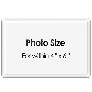 KTRIO Thermal Laminating Sheets, Hold 4 x 6 inch Photo Laminating Pouches, 5 Mil Clear Lamination Paper Protection 4.3 x 6.25 inch, Round Corner, 100 Pack