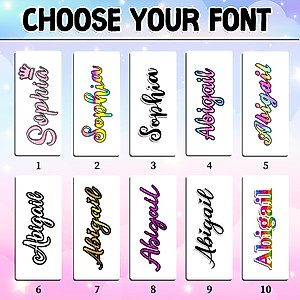 InterestPrint Custom Girls Backpack with Lunch Box, Customized Multiple Bookbag Lunch Bag Set with Name Personalized Shoulder Bag Casual Daypack for Daughter Niece