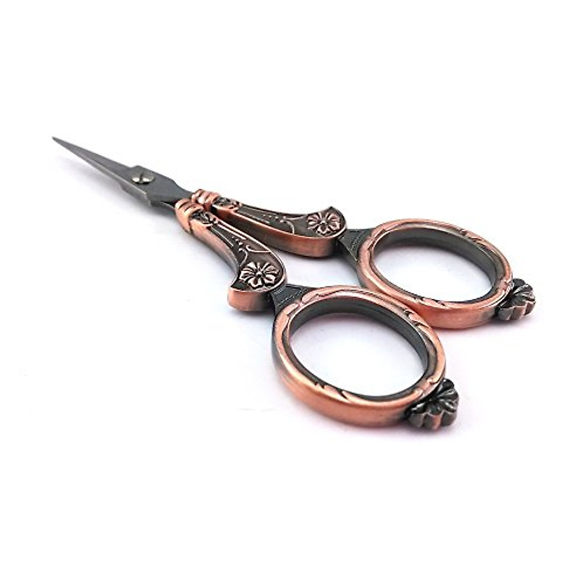 yueton Vintage European Style Needlework Embroidery Scissors (Copper)