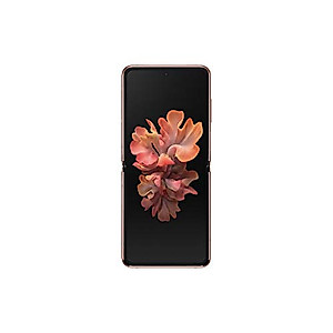 SAMSUNG Galaxy Z Flip 5G Factory Unlocked New Android Cell Phone | US Version Smartphone | 256GB Storage | Folding Glass Technology| Long-Lasting Mobile Battery | Mystic Bronze (SM-F707UZNAXAA)