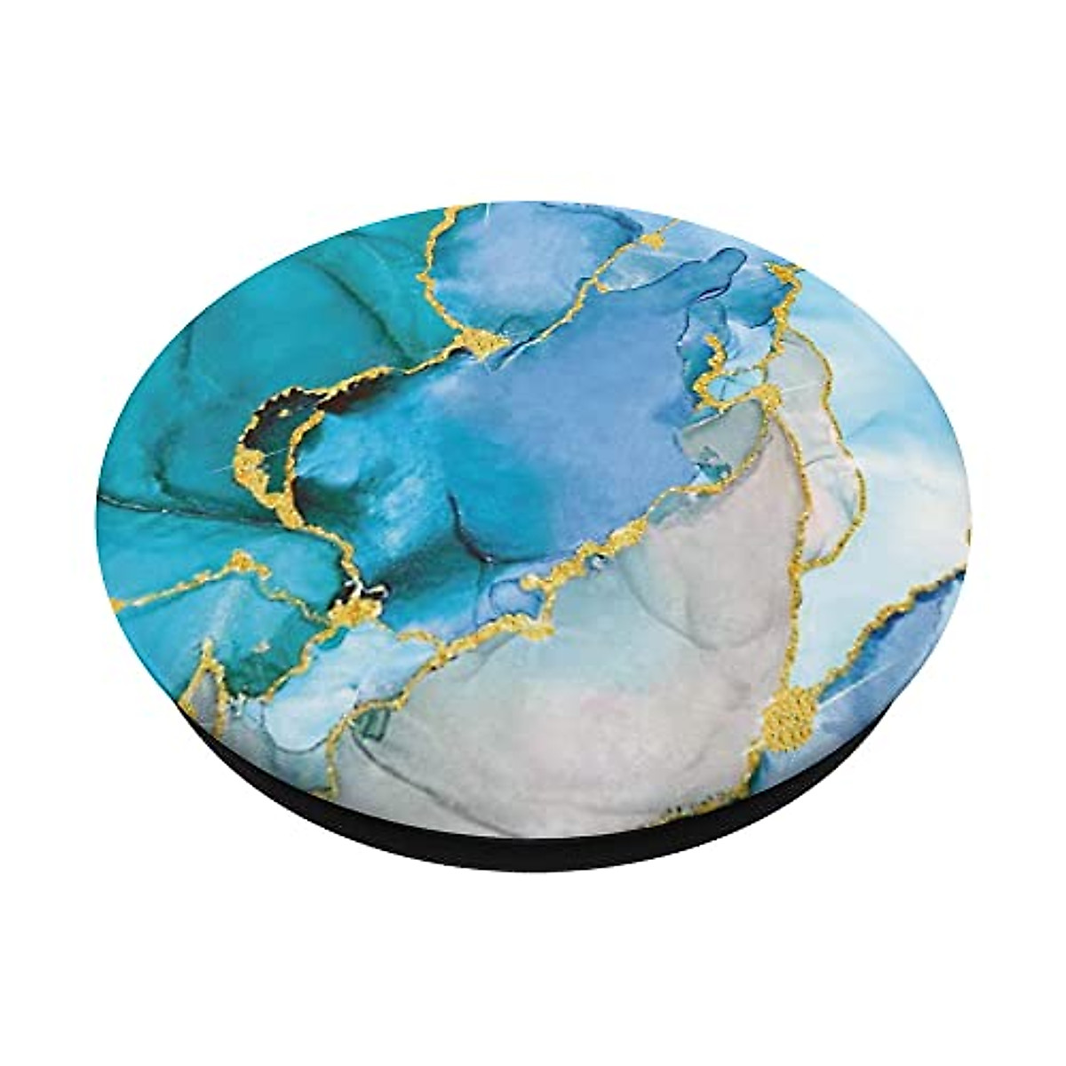 Abstract Green Ink Illustration Pattern Phone Popper PopSockets Swappable PopGrip