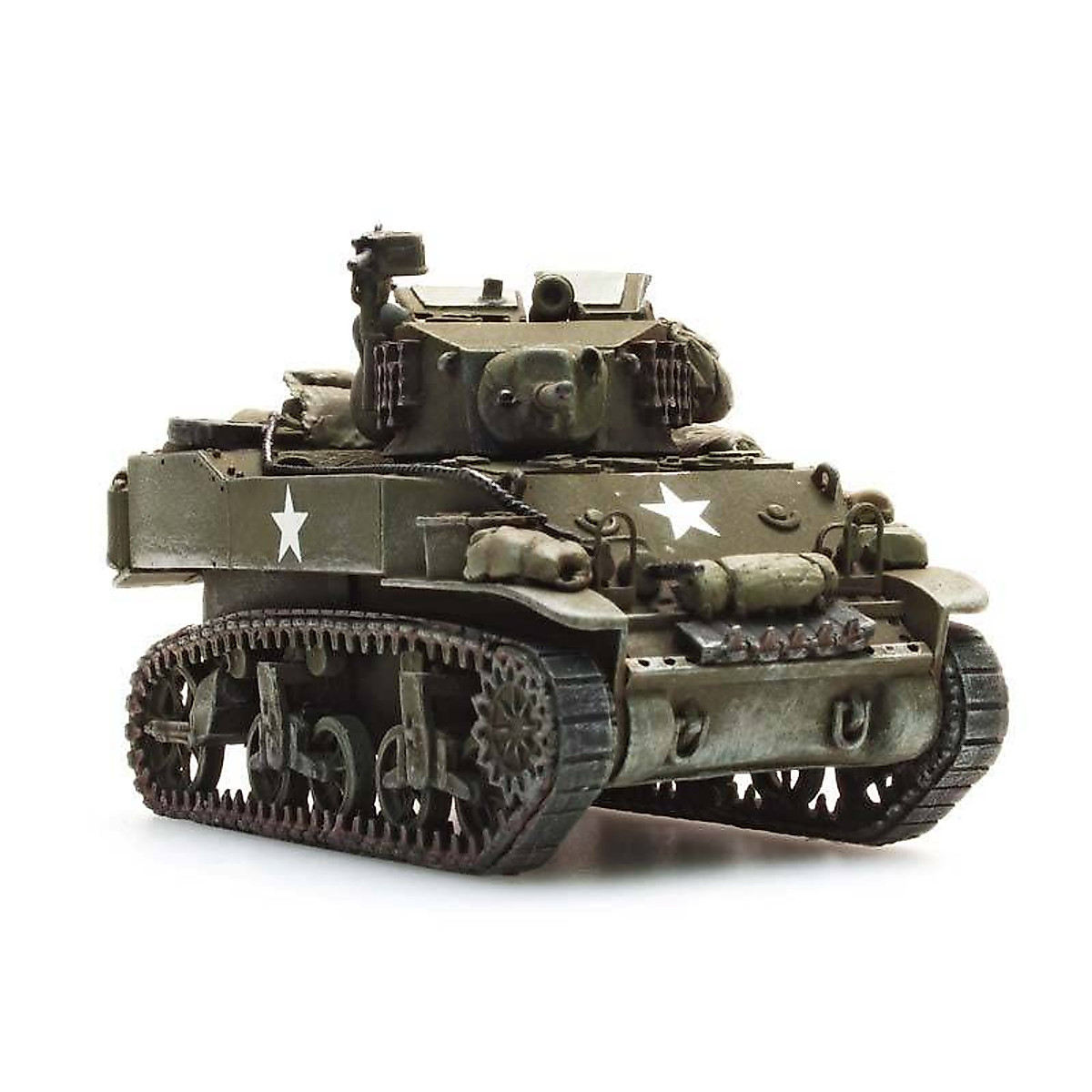 FloZ ARTITEC M5A1 Stuart Light Tank Stowage 1 1/87 Scale Finished Model Tank (387.79-S1)