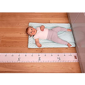 Measure Me! Baby Roll-up Growth Height Chart for Children Kids Room - Retro Ruler