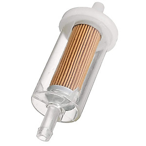 Pack of 2 695666 Fuel Filter for 845125 691035 493629 Briggs & Stratton husqvarna Troy-Bilt MTD Craftsman John Deer D100 D105 D110 Lawn Mower Tractor