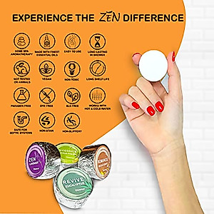 Zen Steamers - INVIGORATE Citrus Shower Steamers - Aromatherapy (Pack of 15) Extra Large Shower Bombs with Essential Oils