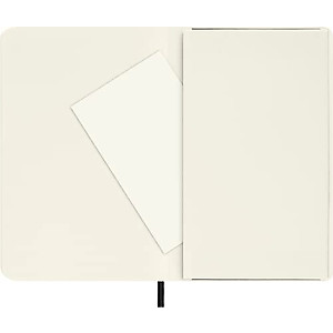 Moleskine Classic Notebook, Soft Cover, Pocket (3.5" x 5.5") Plain/Blank, Black, 192 Pages