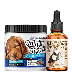 Charlie Buddy - Hеmp Oil for Dogs Cats, Calming Chews for Dogs