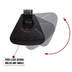 Sound Appeal Wireless Outdoor Speakers, 6.5" Bluetooth Weatherproof Speakers for Deck Patio Backyard, Pair (Black)