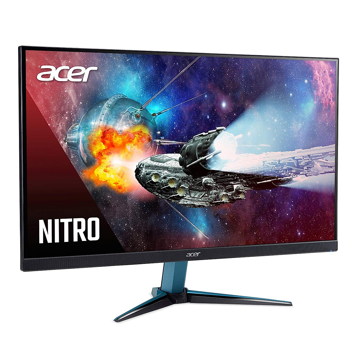 Acer Nitro VG271U Pbmiipx 27" WQHD (2560 x 1440) IPS AMD Radeon FREESYNC Gaming Monitor, 144Hz, VESA Certified Display HDR400, DCI-P3, (2 HDMI 2.0 & 1 Display Port), Black