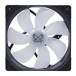Scythe Kaze Flex 140mm RGB LED Fan, PWM 300-1800RPM, No Controller Included, Single Pack