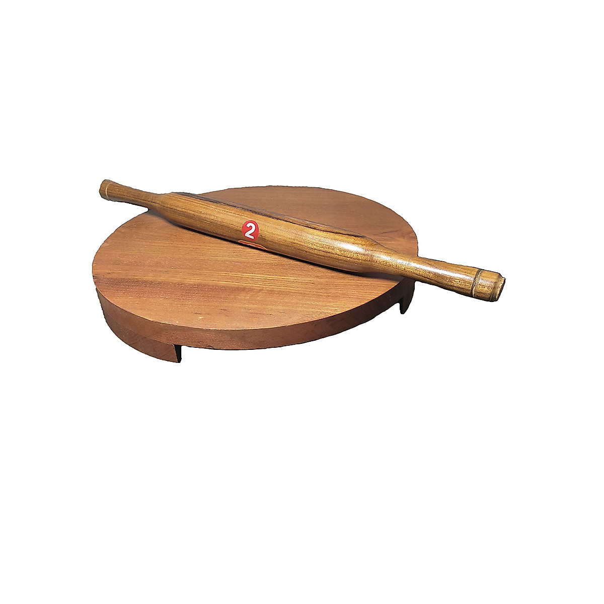 Wooden Rolling Pin chakala belan And Rolling Pin Wooden Rolling Board 8 inch Teak Wood