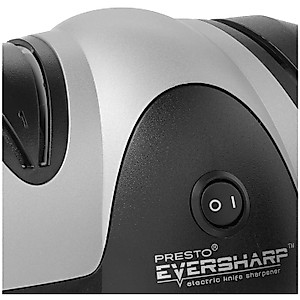 Presto 08800 EverSharp Electric Knife Sharpener, 2 stage, Black