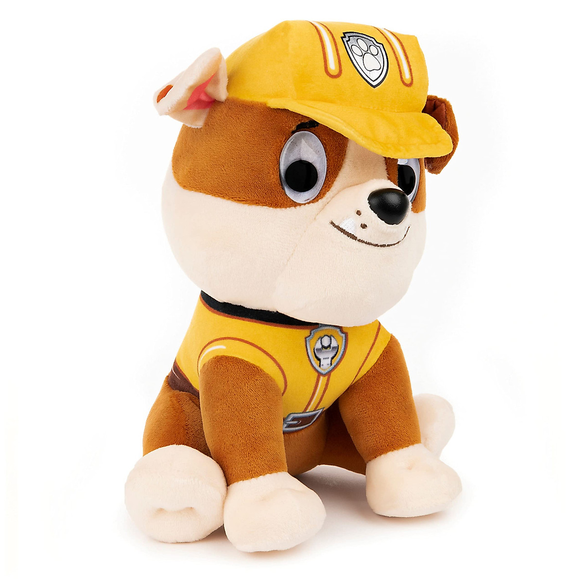 GUND Paw Patrol Rubble in Signature Construction Uniform For Ages 1 and Up, 9”