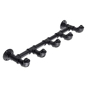 Towel Racks Towel Rail Towel Holder Hanger Industrial Pipe Towel Rail Holder,for Kitchen Bath Hanging Mounting Hardware Rustic Towel Bar Rail Towel Holder Bathroom Hardware