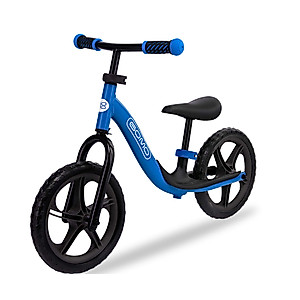 GOMO Balance Bike 2 Year Old, Toddler Bikes 18 Months to 5 Years Old - Balance Bike for 3 Year Old w/Footrest, Soft Grips,Flat Free Tires, Easy Assembly, Push Bike - Toddler Bikes 3-5