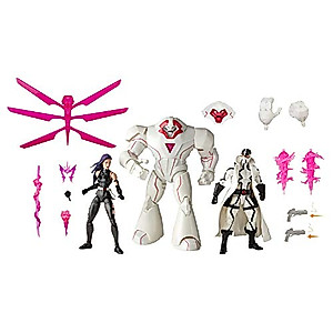 Marvel Hasbro Legends Series X-Men 6-inch Collectible Action Figures Psylocke, Nimrod, and Fantomex Toys